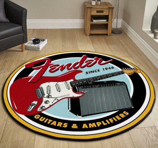 Guitar Amp Rug Personalized Fender Guitar Area Rugs - Dingmun
