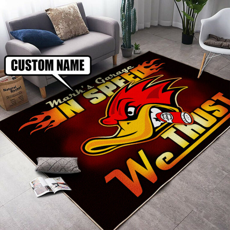 Hot Rod Street Rod Rockabilly Old School Rug - Dingmun