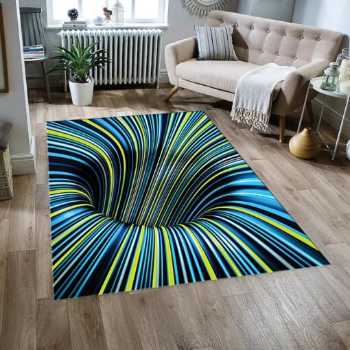 3D Bottomless Hole Optical Illusion Area Rug - Dingmun