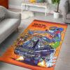 Rat Fink King Of The Hemi's Hot Rod Rug - Dingmun