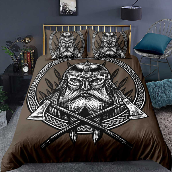 Ancient Viking Quilt Bedding Set - Dingmun