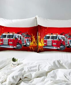 Firefighter Clover Quilt Bedding Set - Dingmun