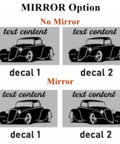 Personalized Hot Rod Garage Hot Rod Duck Speed Shop Vinyl Sticker - Dingmun