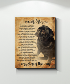 I Never Left You Poem On Canvas, Cardinal Canvas - Dingmun