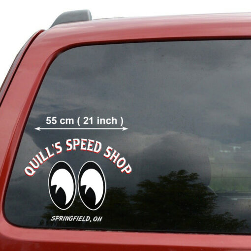 Custom Moon Eyes Vinyl Decals For Car's Door And Windows Set 2 Pcs Of ...
