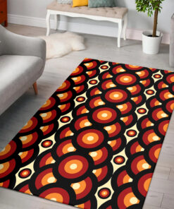 Retro Vintage Mid Century 70s Style Rugs - Dingmun