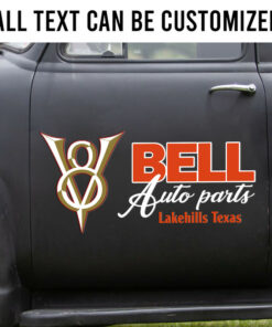 Hot Rod Garage Pinstripe Big Car Vinyl Graphict Stickers - Dingmun
