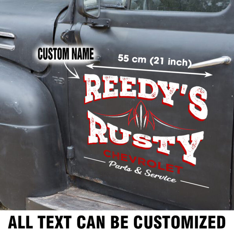 Personalized Hot Rod Lowrider Muscle Car Pinstriping Decals - Dingmun