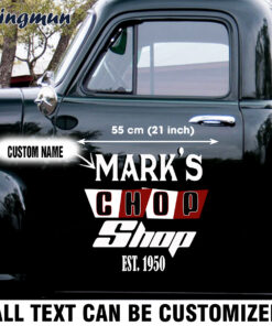 Custom Hot Rod Lettering Vinyl Decals For Cars - Dingmun