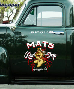Pinup Girl Car Decal Stickers For Hot Rod Muscle Car, Lowrider, Truck ...