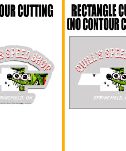 Personalized Chevy Rat Fink Rat Rod Door Vinyl Decals Sticker - Dingmun