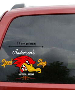 Personalized Custom Mr Horsepower Hot Rod Duck Vinyl Decals For Trucks ...