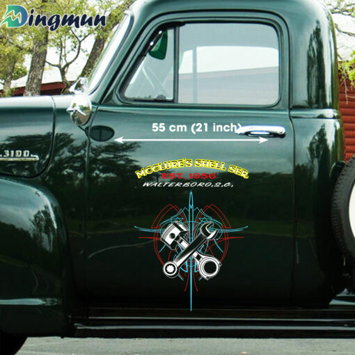 Personalized Lowrider Pinstripe Decals - Dingmun