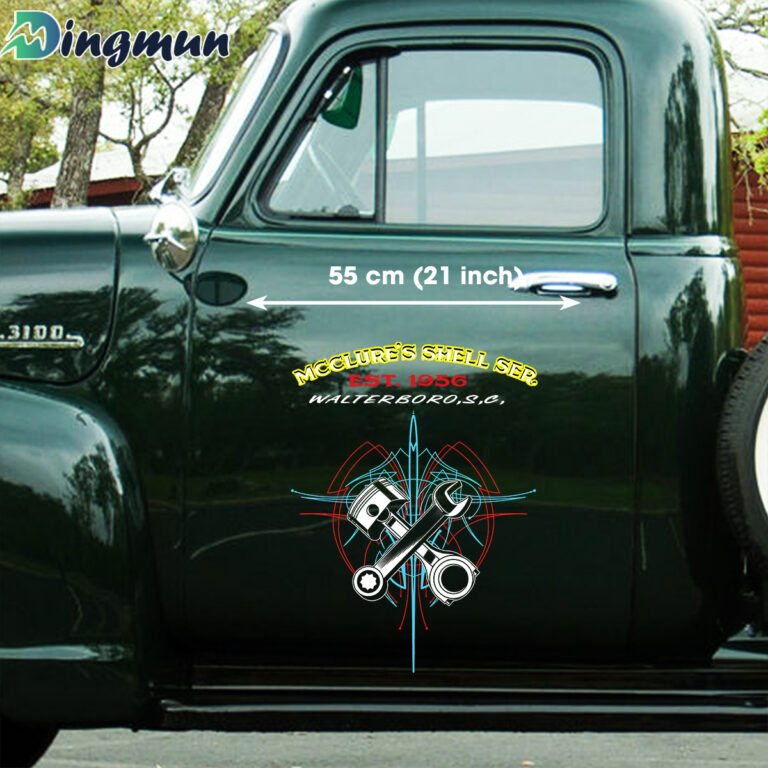 Personalized Lowrider Pinstripe Decals - Dingmun