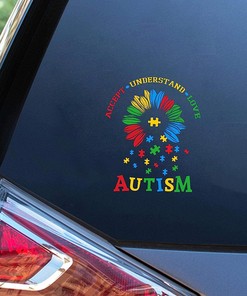 Autism is My Superpower Decal - Autism Awareness Ribbon Car Sticker ...