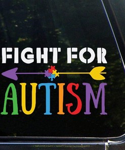 Autism is My Superpower Decal - Autism Awareness Ribbon Car Sticker ...