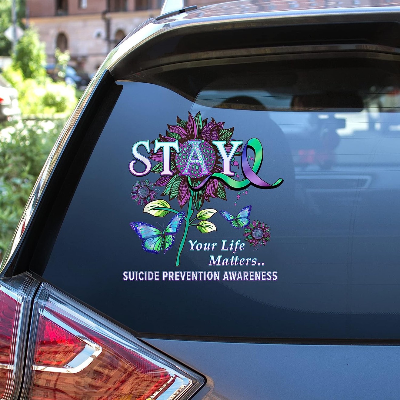Suicide Prevention Awareness Decasl - Stay Your Life Matters Car ...