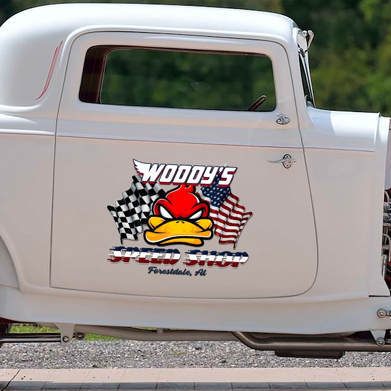 Upgrade Your Vehicle With Mr. Horsepower Decal - American Flag Vinyl ...